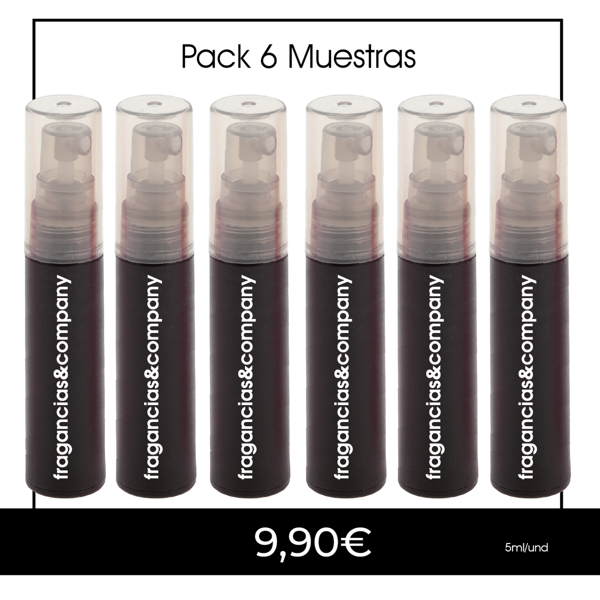 Pack 6 Muestras 5ml/und – fraganciascompany